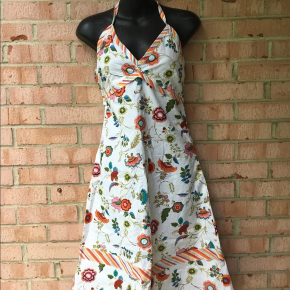 Funky People | Dresses | Floral Pattern Halter Dress | Poshmark